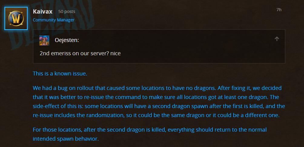 《魔兽世界》怀旧服梦魇之龙Boss出现刷新Bug- DoNews游戏